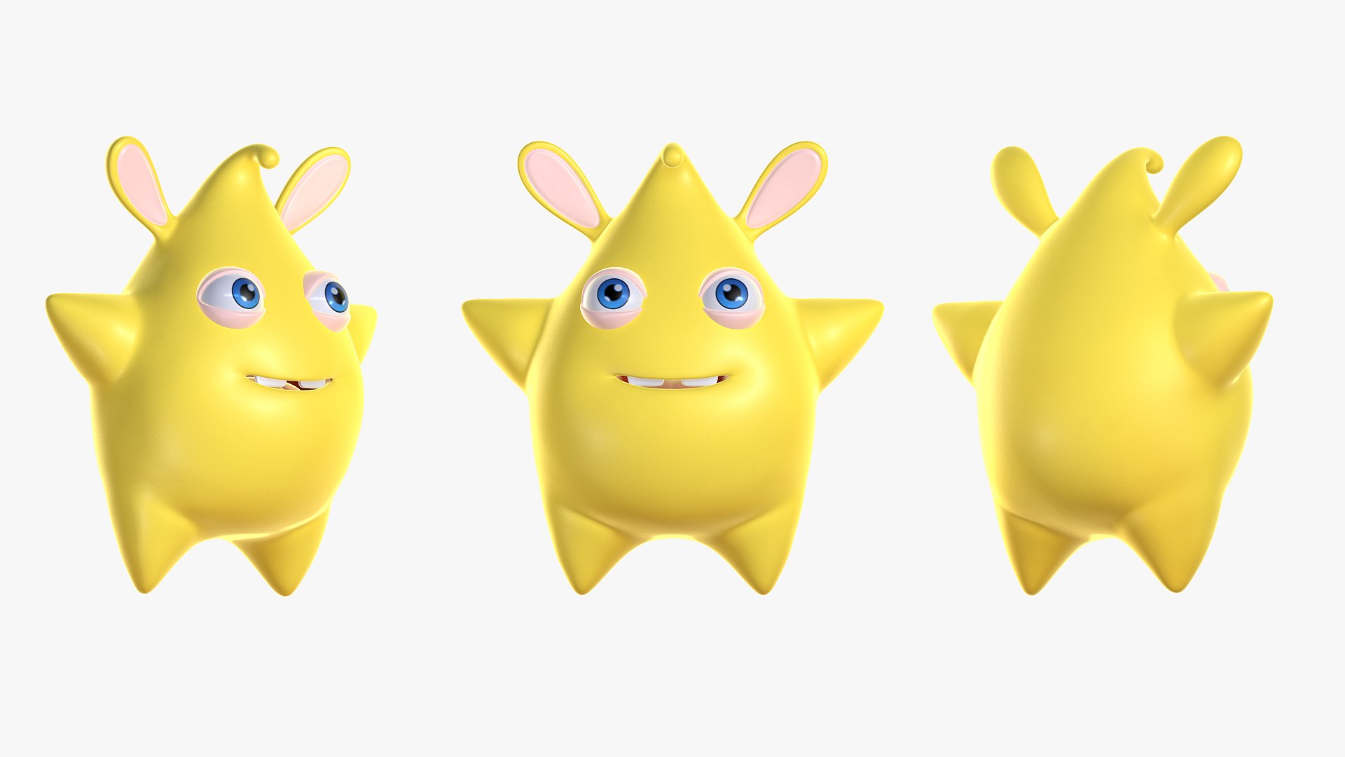 Rabbid Luma Star Mario Rabbids Sparks Of Hope 3D Model - TurboSquid 1760923