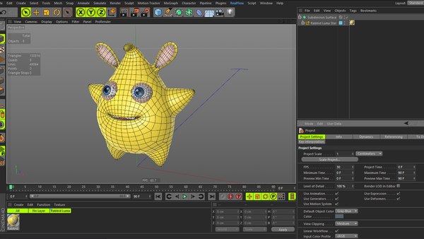 Rabbid Luma Star Mario Rabbids Sparks of Hope 3D model - TurboSquid 1760923