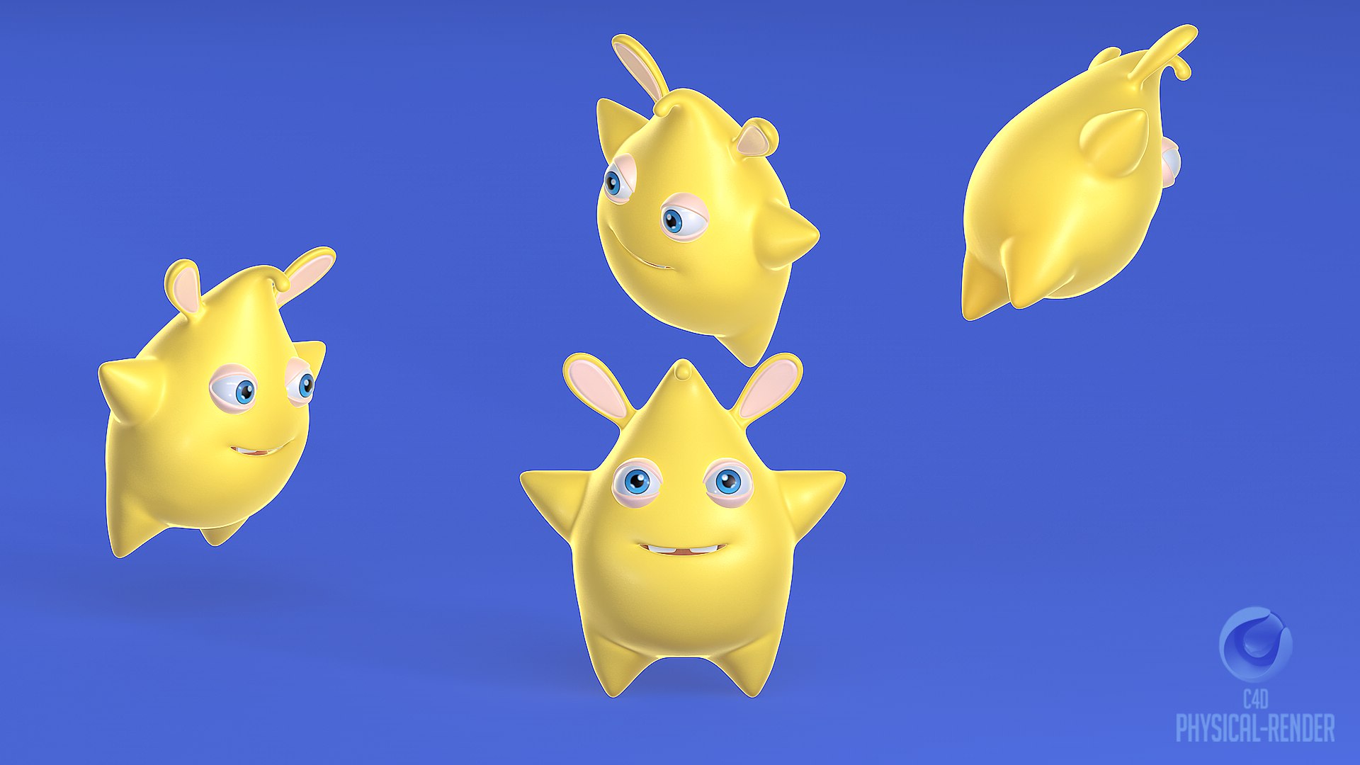Rabbid Luma Star Mario Rabbids Sparks Of Hope 3D Model - TurboSquid 1760923