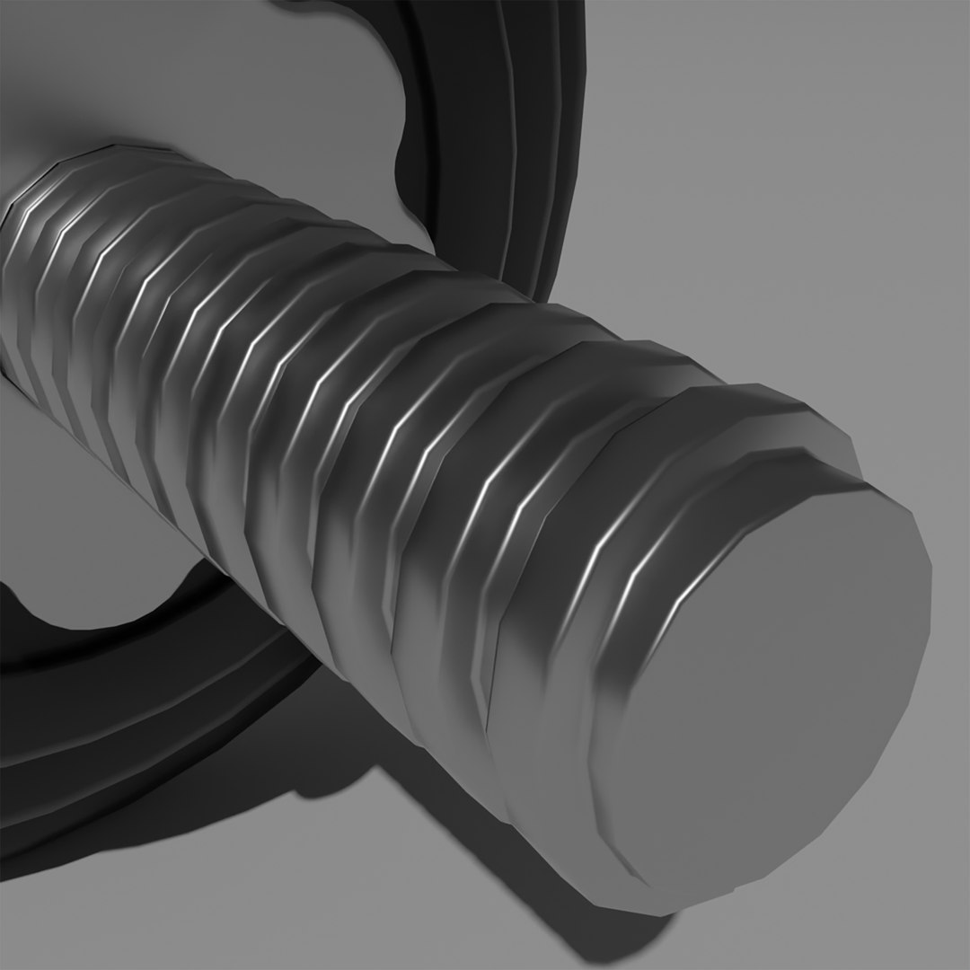 3D Model Barbell - TurboSquid 2204998