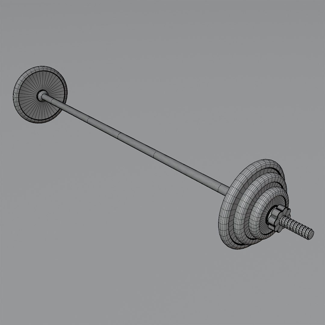 3D Model Barbell - TurboSquid 2204998