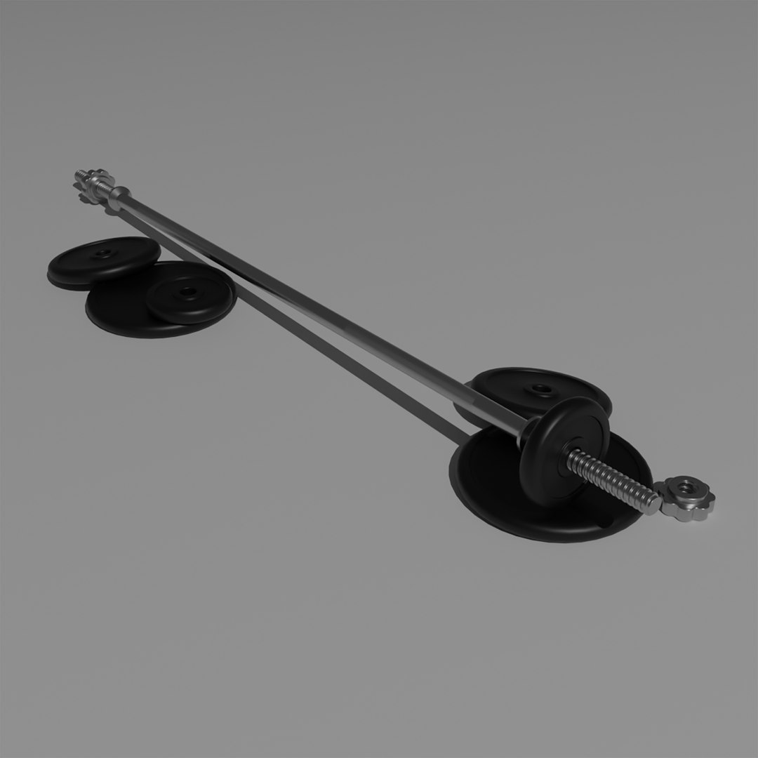 3D Model Barbell - TurboSquid 2204998