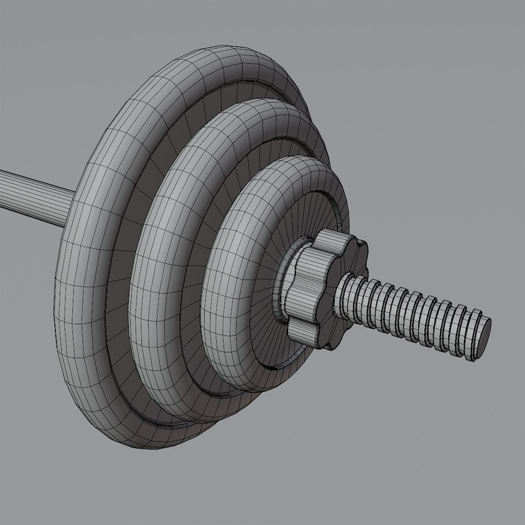 3D Model Barbell - TurboSquid 2204998