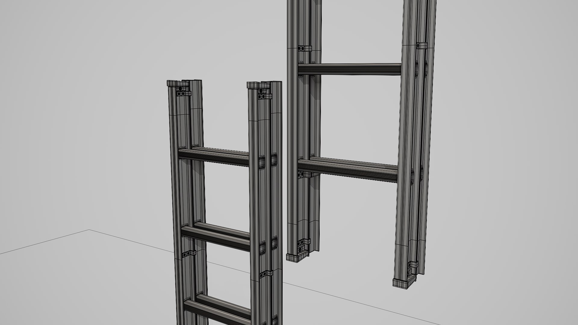 Ladder High-Poly 3D Model - TurboSquid 2243185