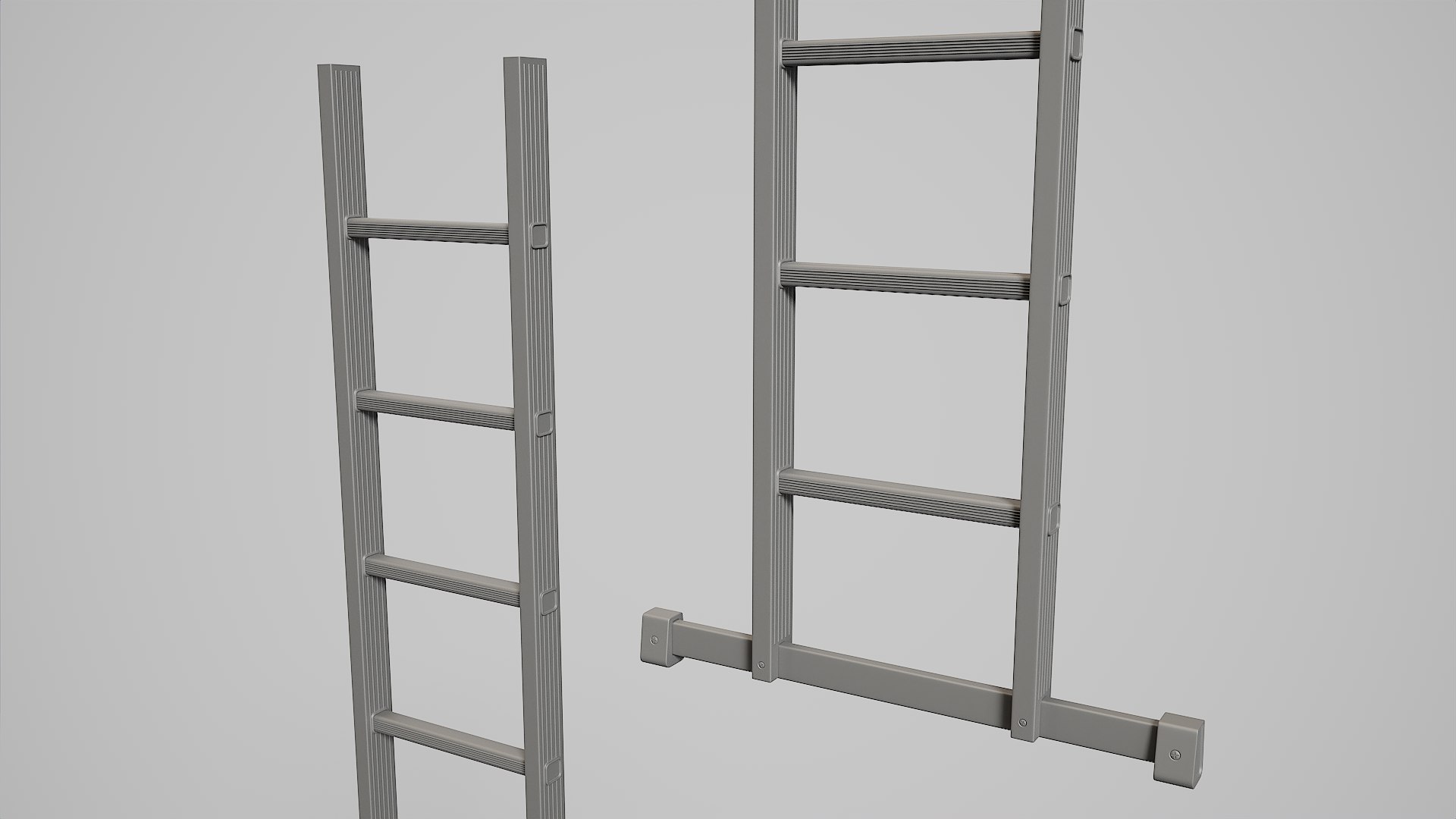 Ladder High-Poly 3D Model - TurboSquid 2243185