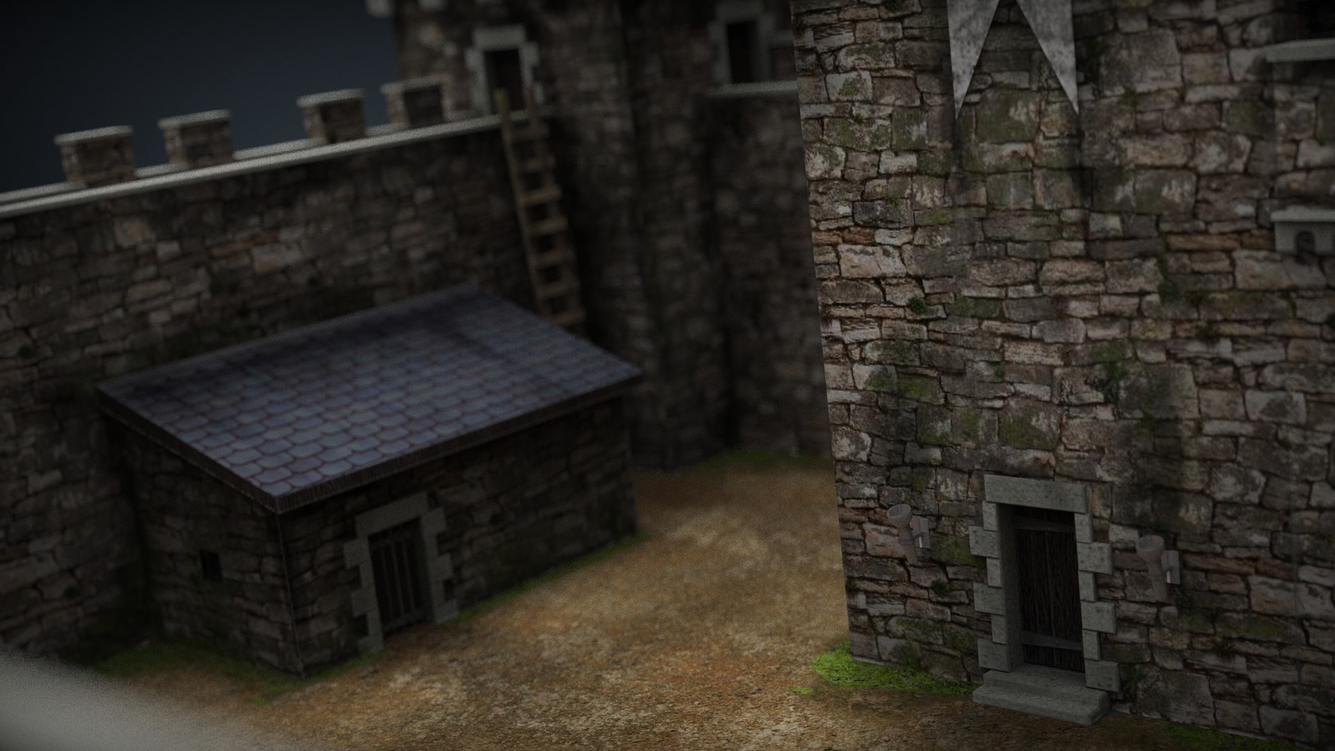 3D Medieval Fortress - TurboSquid 1223902