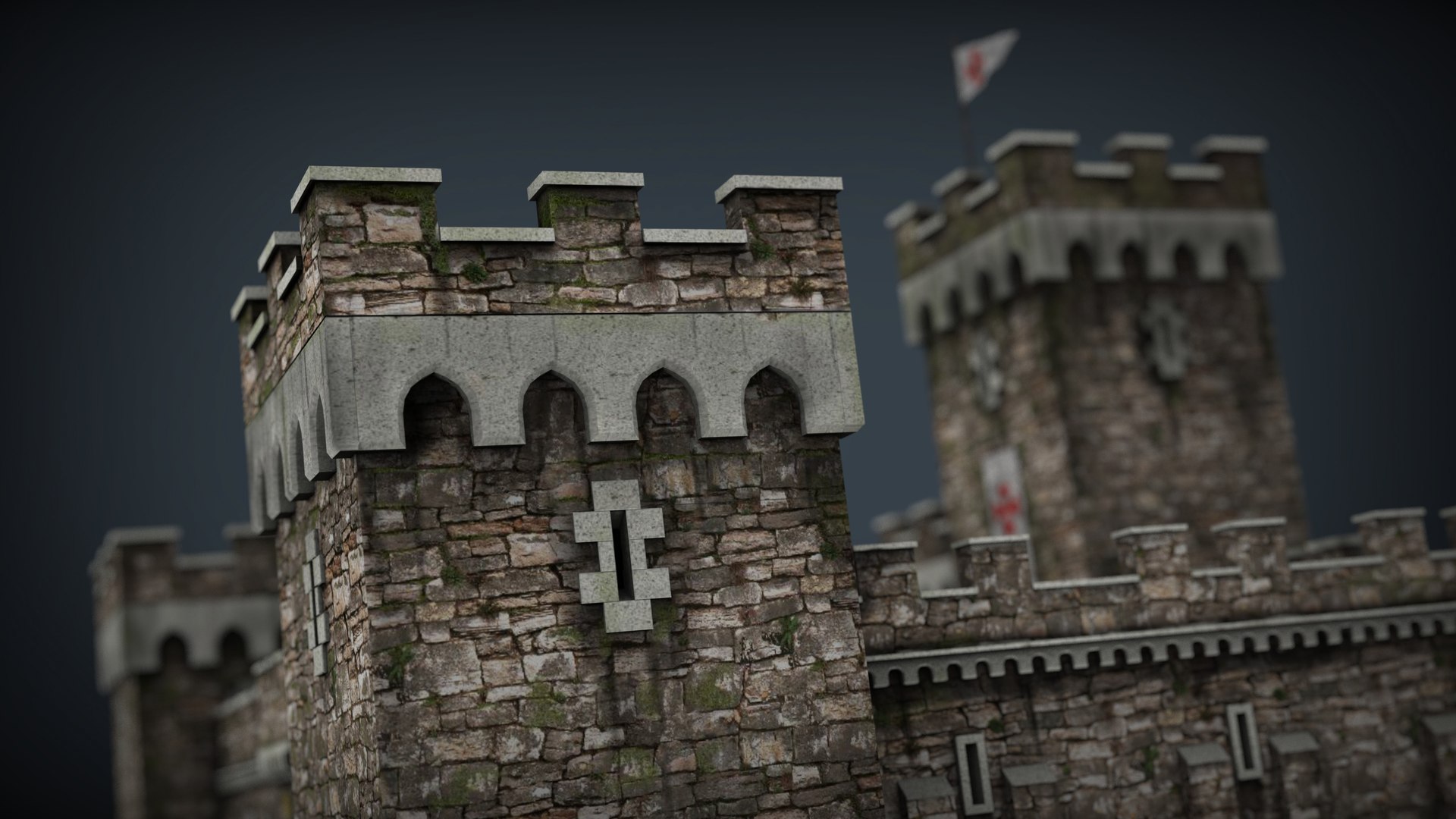 3D Medieval Fortress - TurboSquid 1223902