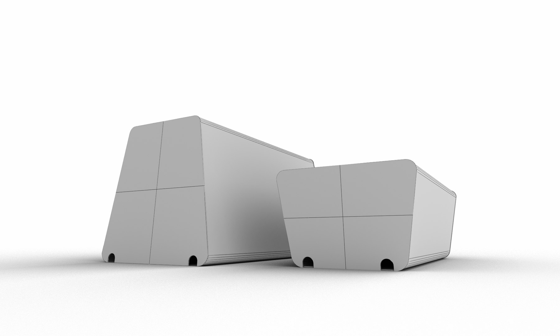 3D Lingotto Punto Modul Benches - TurboSquid 2224388