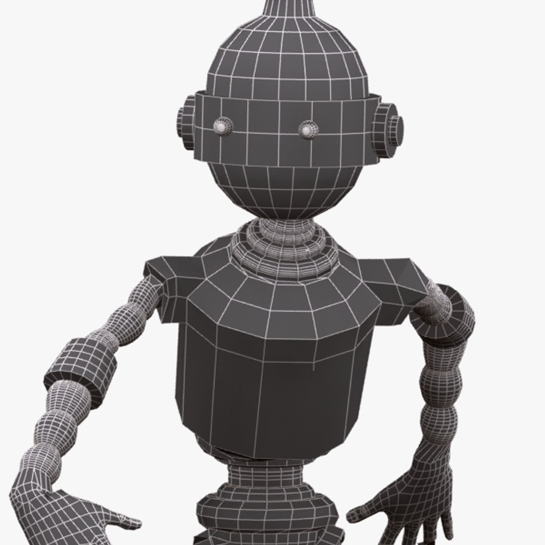 3d Robot Character Bot