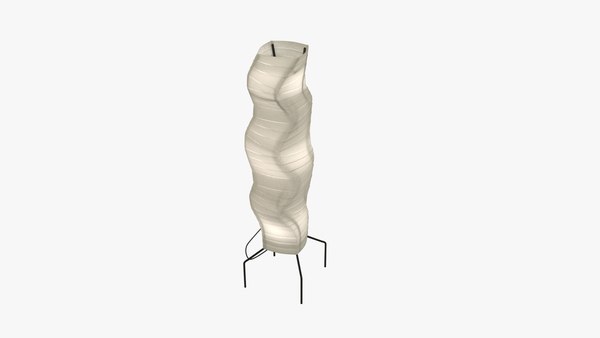 Rice Paper Lamp 3D model - TurboSquid 1739064