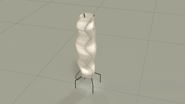Rice Paper Lamp 3D model - TurboSquid 1739064