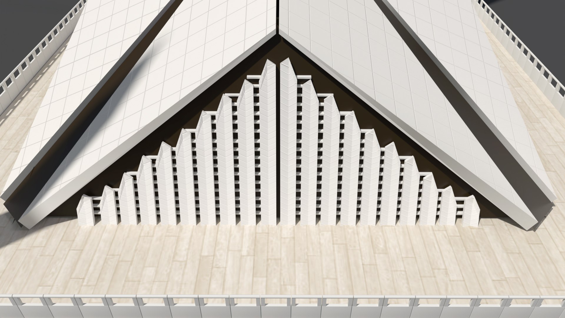 Faisal Mosque Model - TurboSquid 2359362