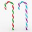 3d realistic candy cane 03
