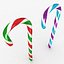 3d realistic candy cane 03