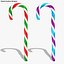 3d realistic candy cane 03