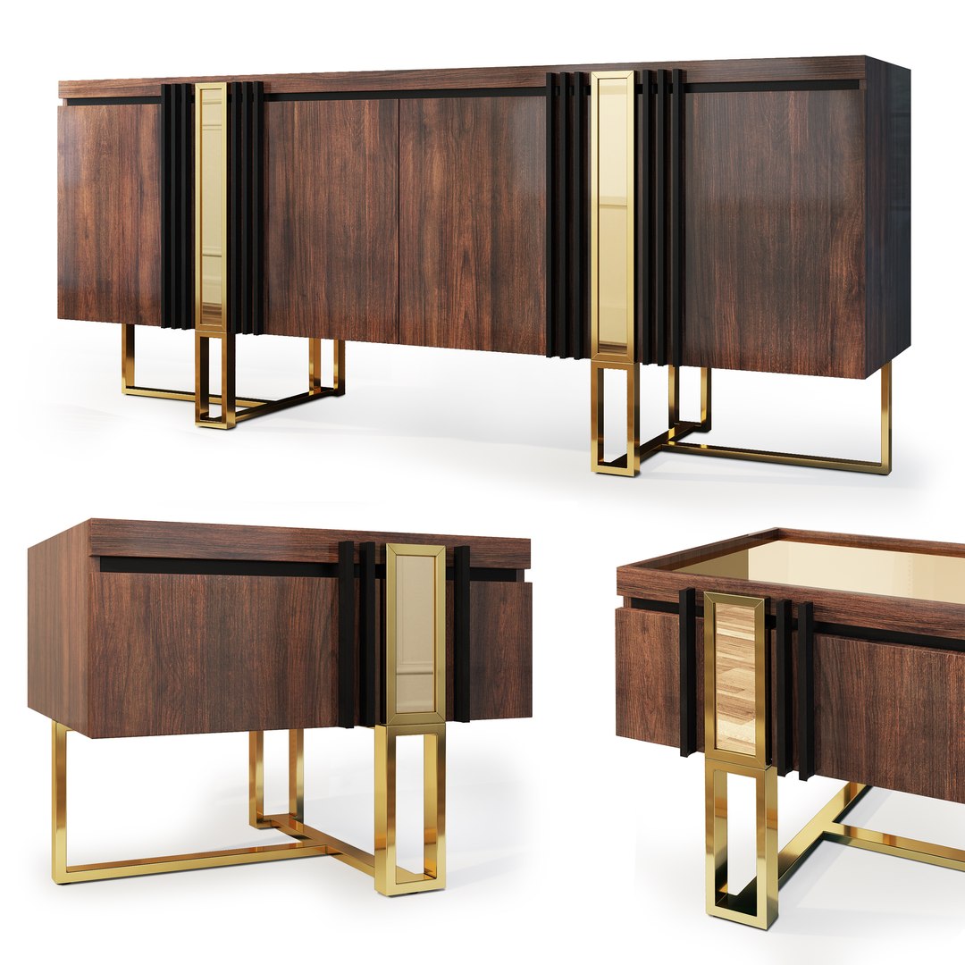 3D Sideboard Home - TurboSquid 1643506