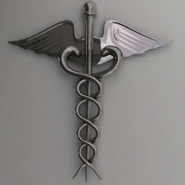 3d model medical sign