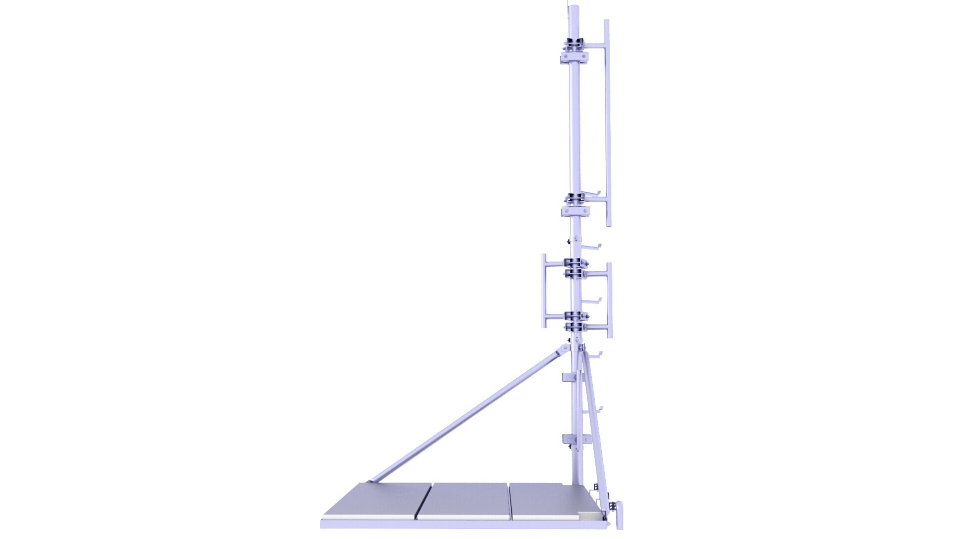 3D Rooftop Phone Mast 33 Model - TurboSquid 1854734