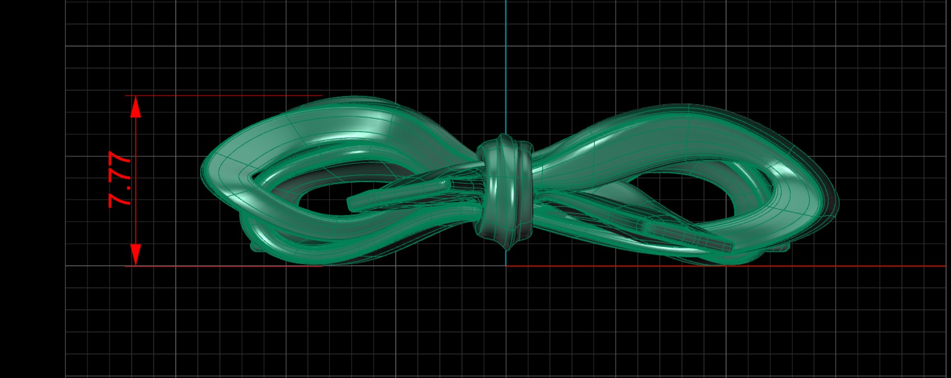 3D Pendant Bow - TurboSquid 2115317