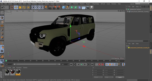 3D Land Rover Defender Country Pack - TurboSquid 1767376