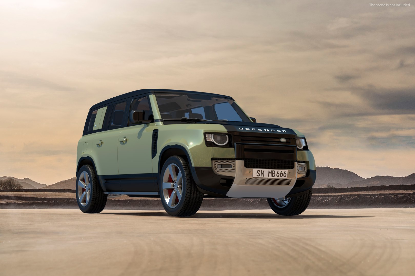 3D Land Rover Defender Country Pack - TurboSquid 1767376