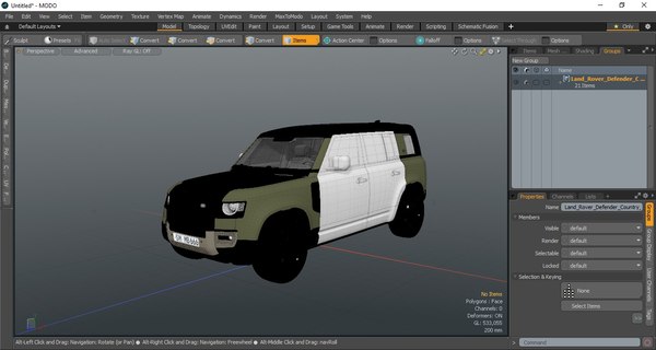 3D Land Rover Defender Country Pack - TurboSquid 1767376