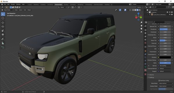 3D Land Rover Defender Country Pack - TurboSquid 1767376