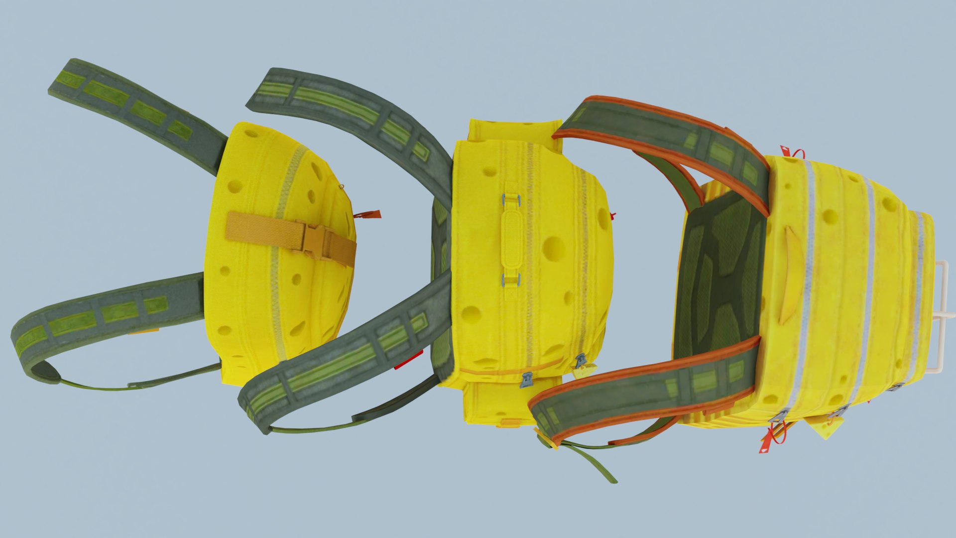 Bag 3x Cheesy Backpack 3D Model - TurboSquid 1816190