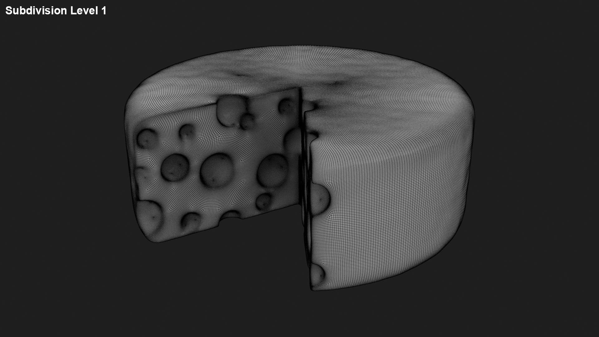 3D Stylized Cut Cheese 1 - TurboSquid 2339329