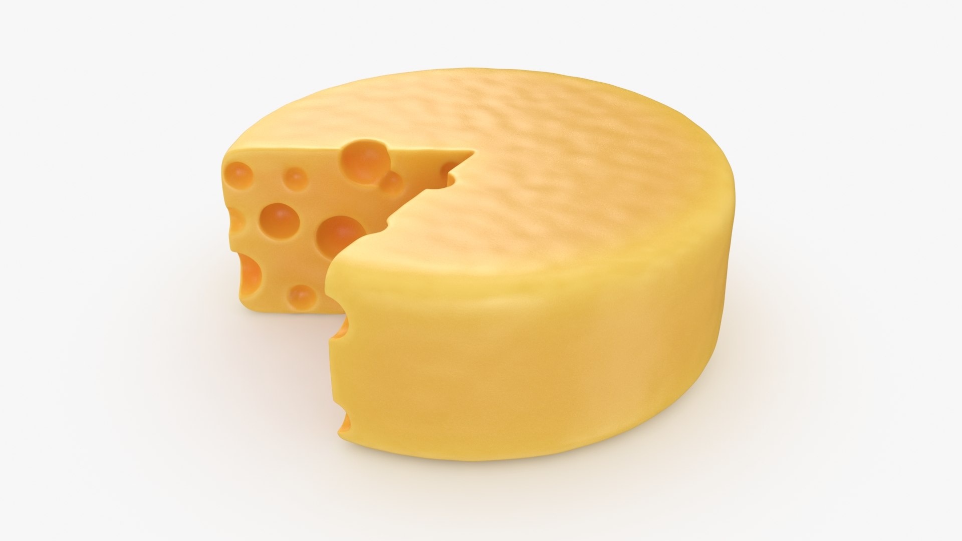 3D Stylized Cut Cheese 1 - TurboSquid 2339329