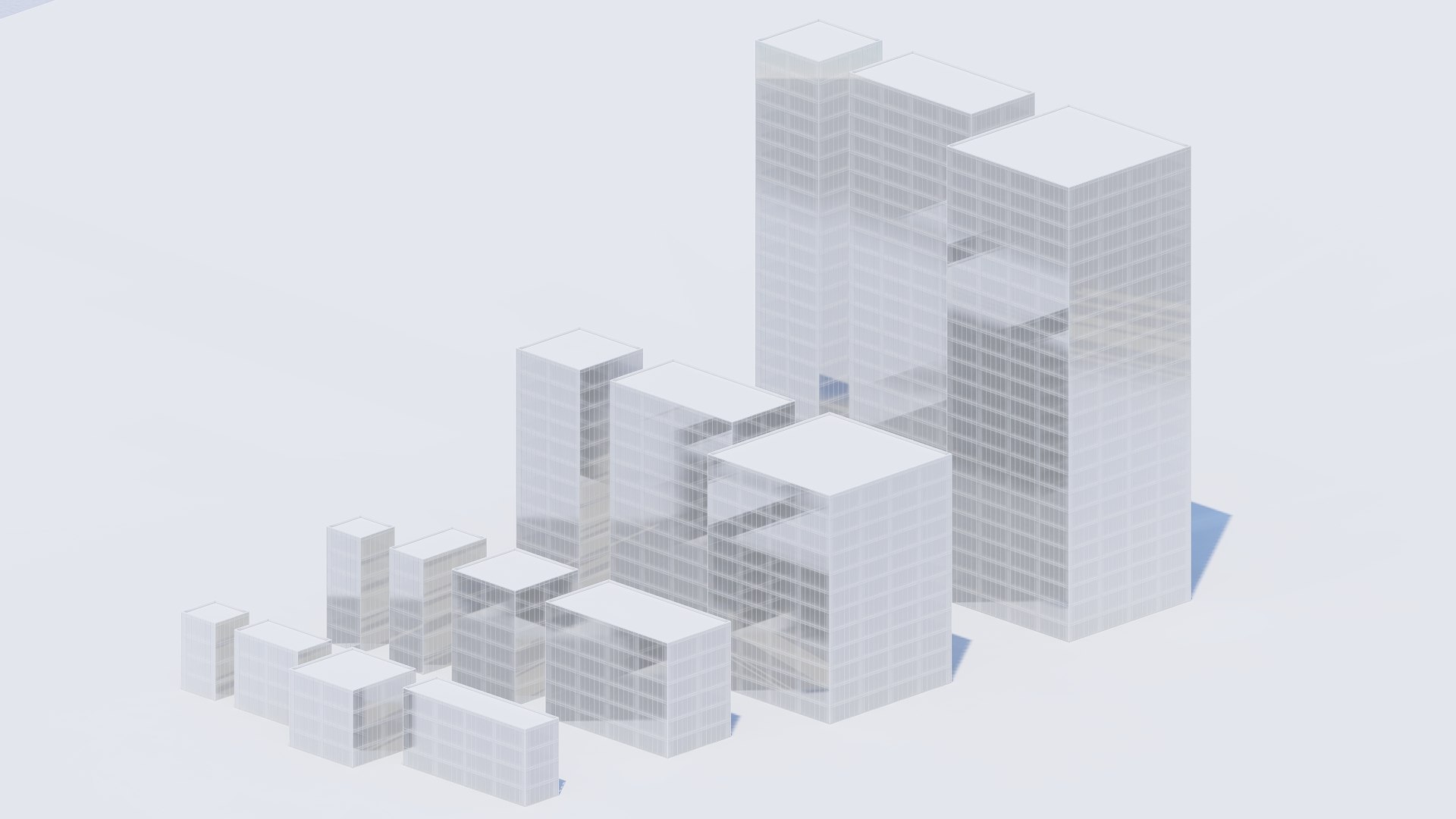 14 Simple Building Models Collection B 3D - TurboSquid 1849274
