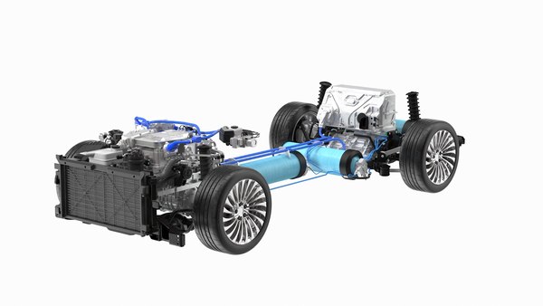 3D Hydrogen Fuel Cell System - TurboSquid 1868063