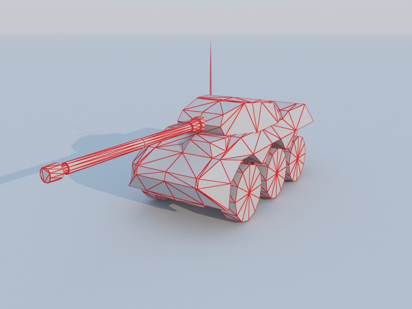 3d Model Vbc-90 Tank Destroyer