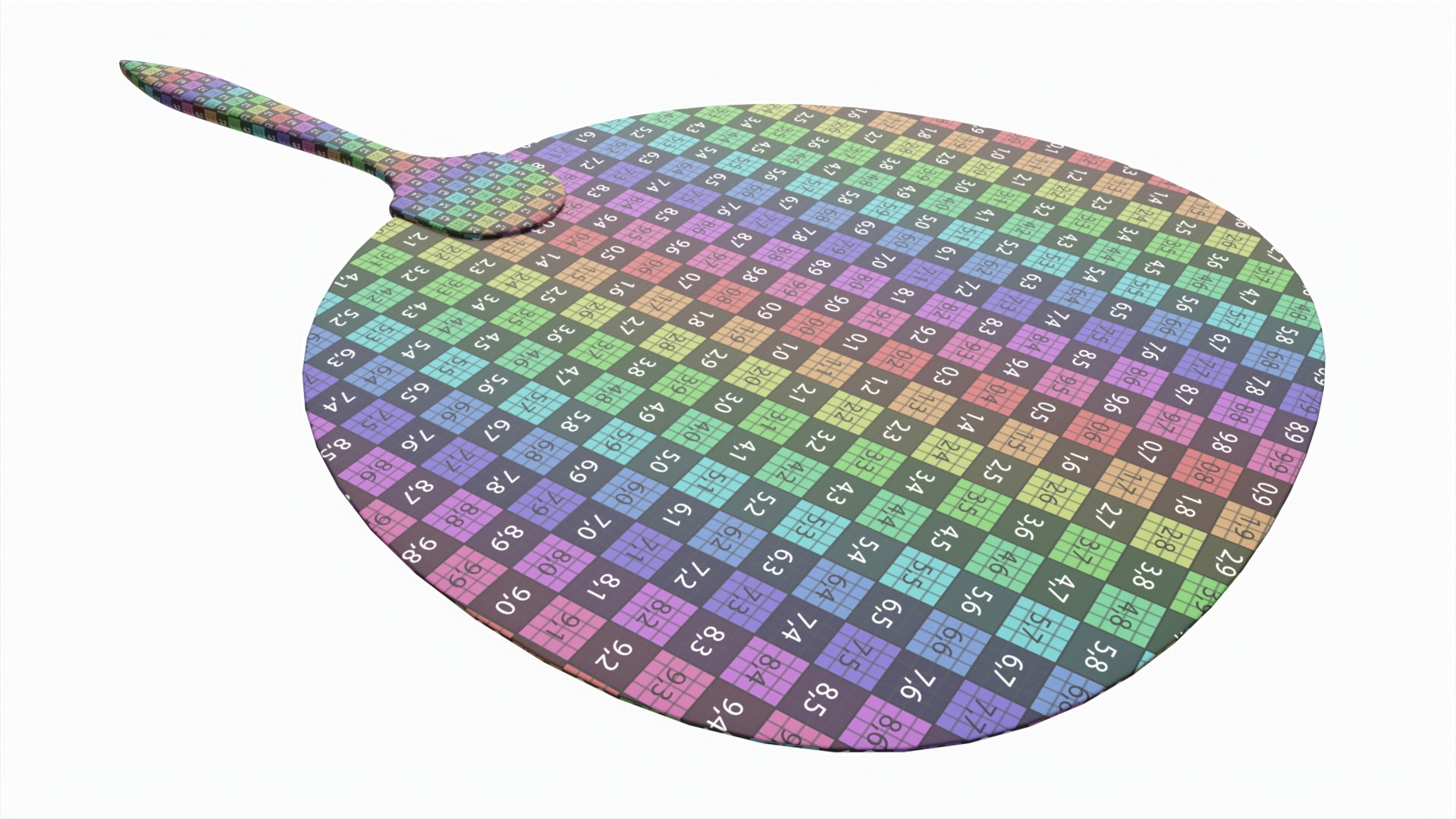 Free 3D Japanese Hand Fan Uchiwa 02 - TurboSquid 2134551