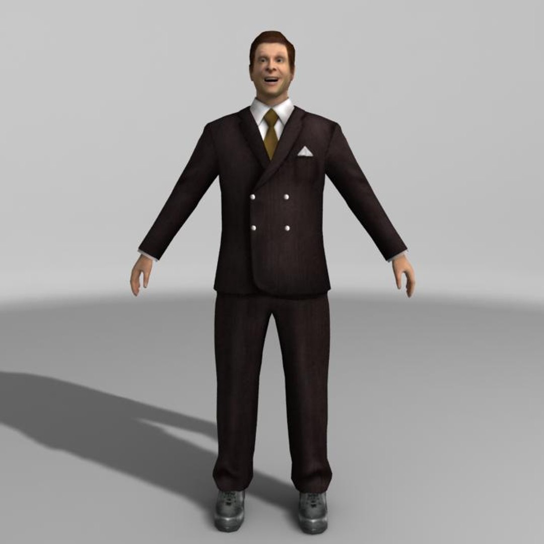 Max Trololo Man Rigged