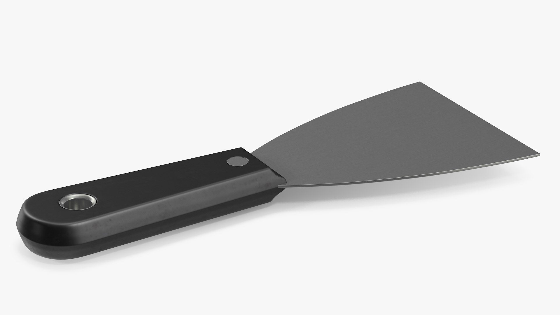 3D Scraper 3 Inch Black Handle - TurboSquid 1943454