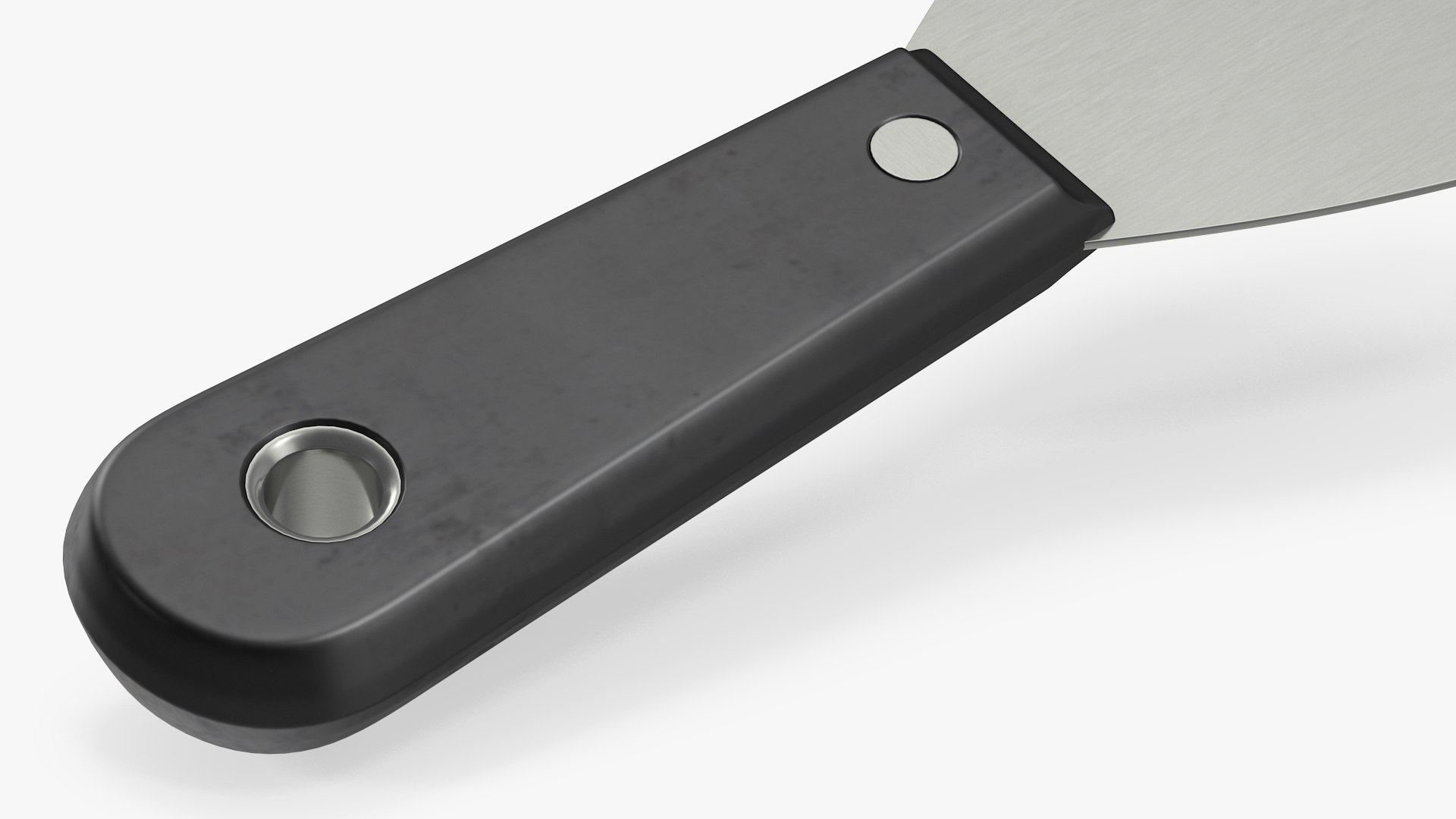 3D Scraper 3 Inch Black Handle - TurboSquid 1943454