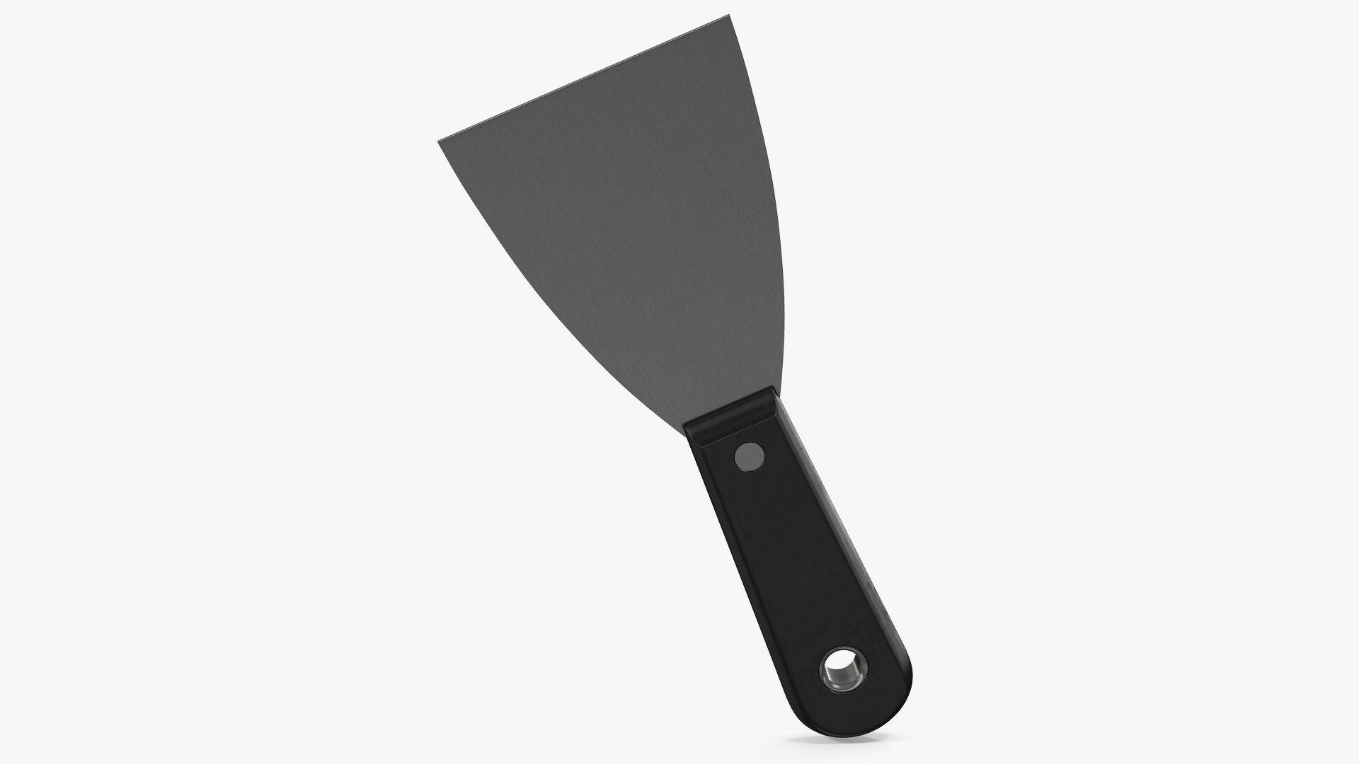 3D Scraper 3 Inch Black Handle - TurboSquid 1943454