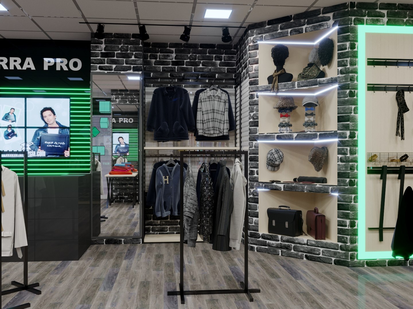 3D Store Boutique Men Model - TurboSquid 1339765