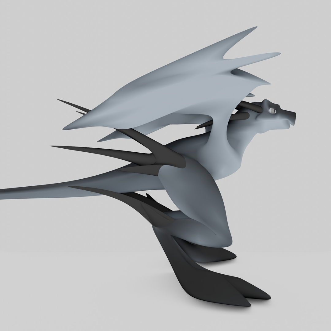 3D Flying Dragon - TurboSquid 1424257