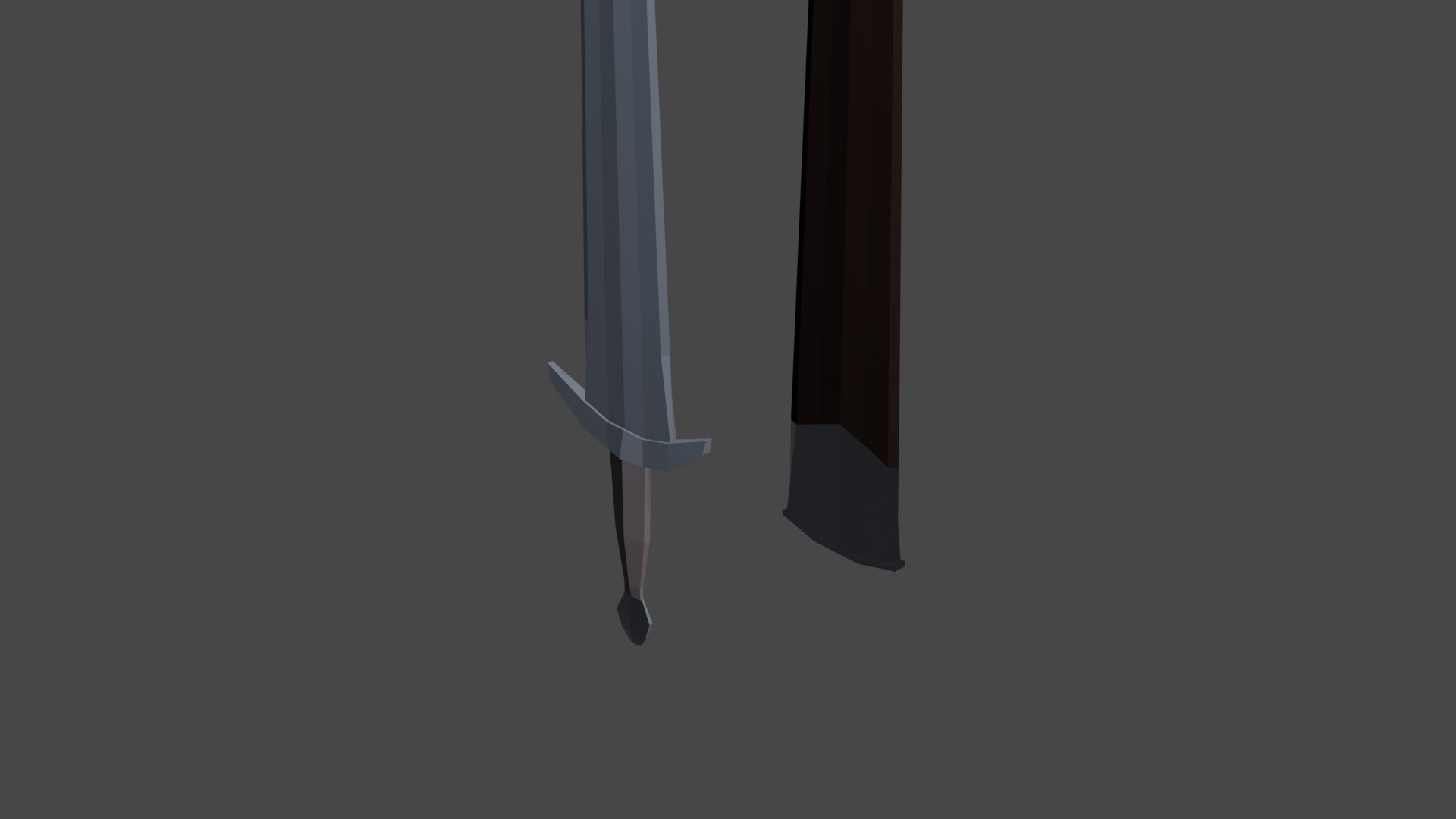 Short Sword And Sheath Model - TurboSquid 2252885