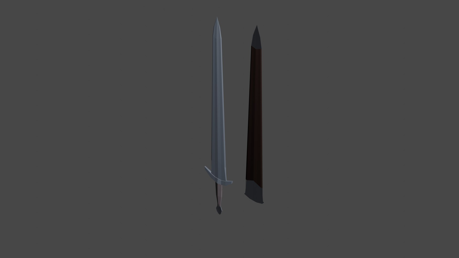 Short Sword And Sheath Model - TurboSquid 2252885