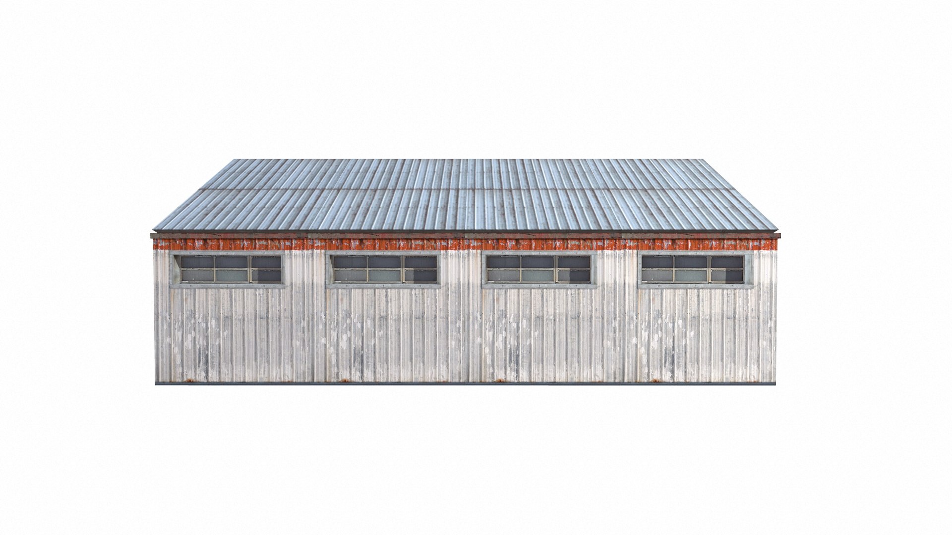 Industrial Warehouse 3D Model - TurboSquid 2340747