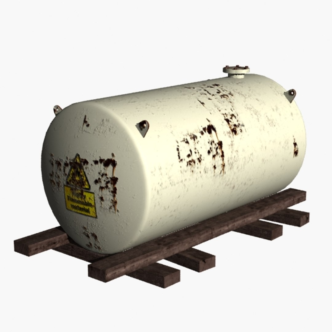 Storage Tank 3d Obj