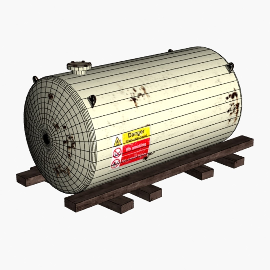 Storage Tank 3d Obj