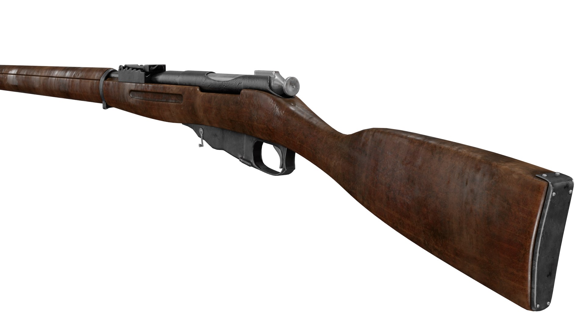 Mosin Rifle 3D Model - TurboSquid 1958391