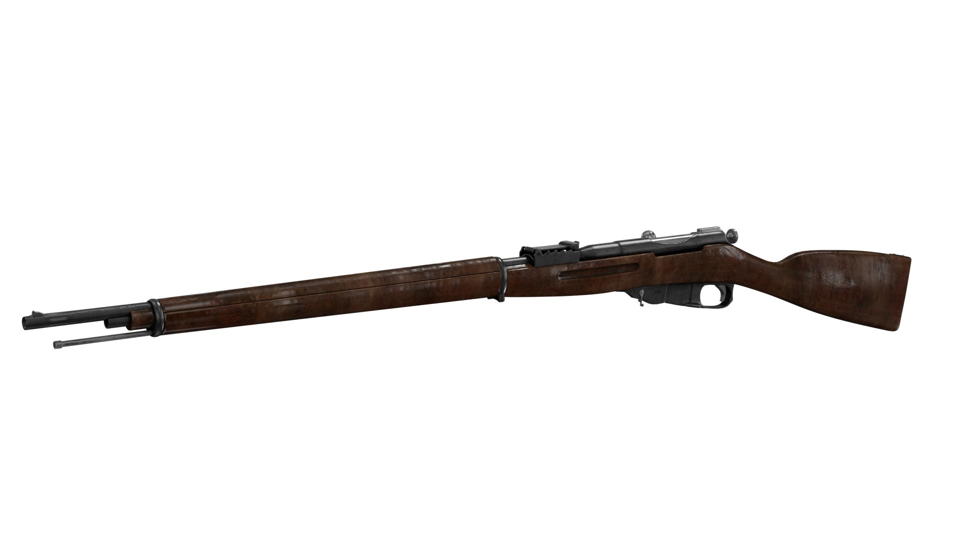 Mosin Rifle 3D Model - TurboSquid 1958391