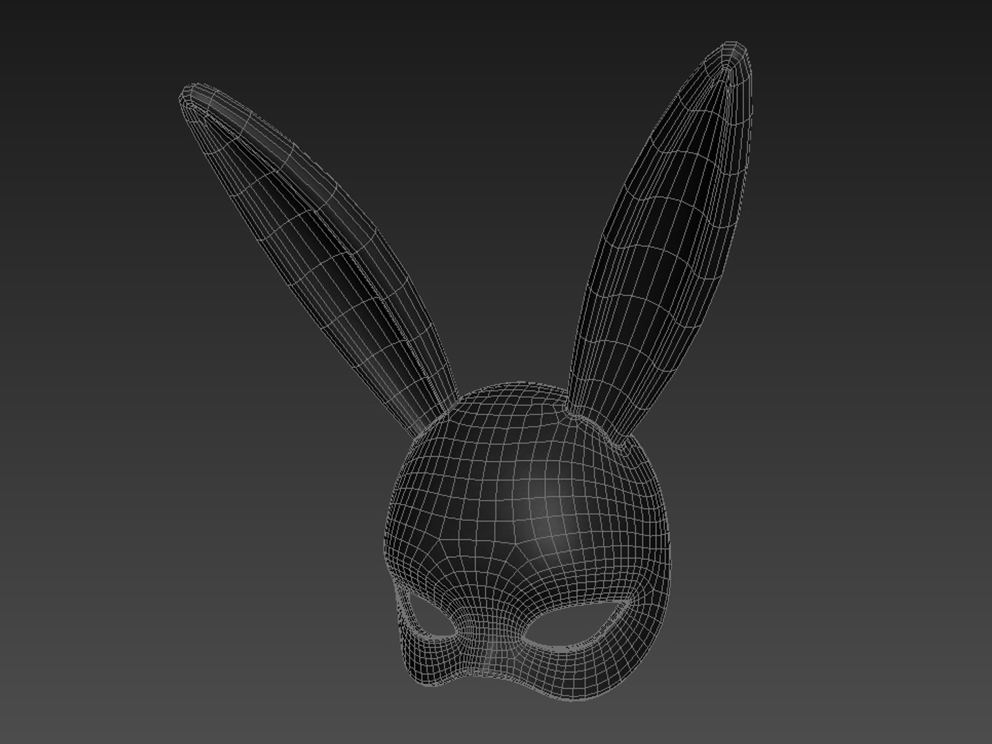 3D Rabbit Mask - TurboSquid 1423958