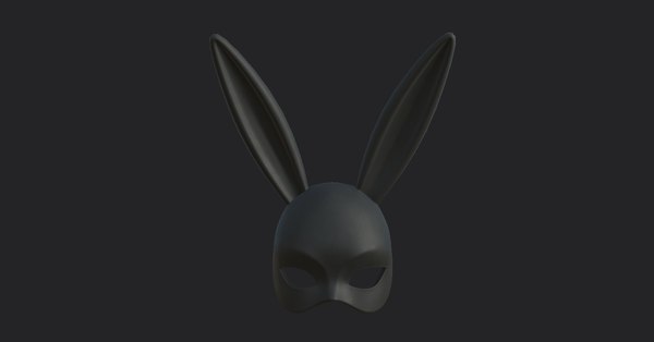 3D rabbit mask - TurboSquid 1423958