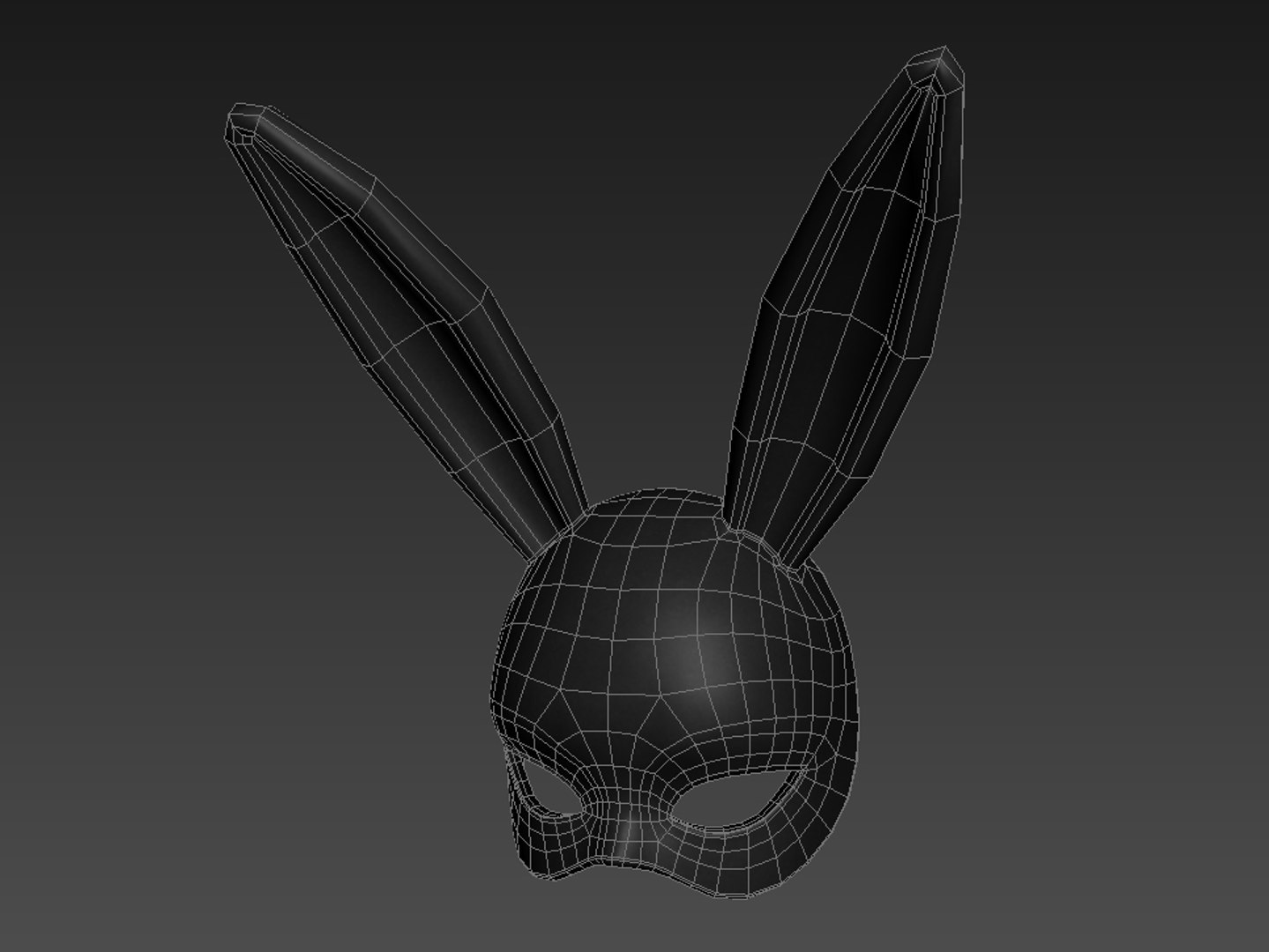 3D Rabbit Mask - TurboSquid 1423958